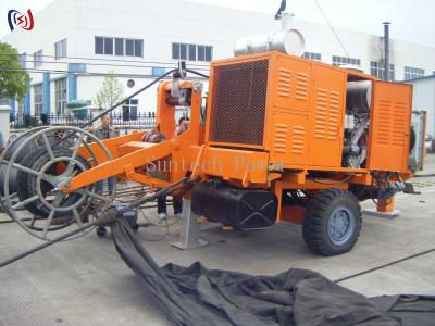 China Hydraulic Traction Overhead Line Stringing Equipment Force Speed Stepless Adjustable for sale