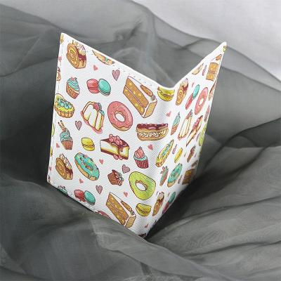 Convenient PU Leather Passport Holder Luggage Tag Document Bag with Printed