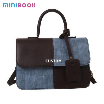 Cina Borsa da spalla da donna in PU Borsa da spalla da spalla da spalla in diamante coreana Borsa da spalla piccola Logo personalizzato Validabile in vendita