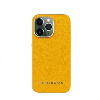 Cina Business Design Stile lusso Cassa per telefono in pelle originale per iPhone 11/12/13/14 Pro Max in vendita