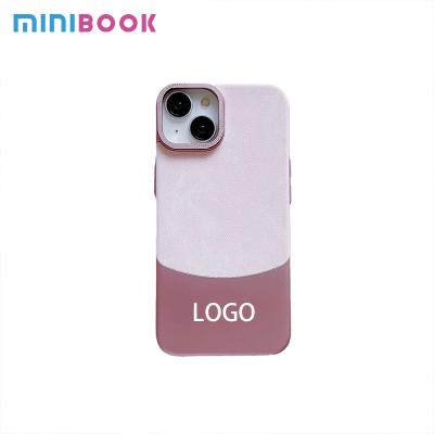 Cina Cassa per cellulari 15 Pro Max in tessuto di flannel colore impermeabile e compatibile con iPhone in vendita