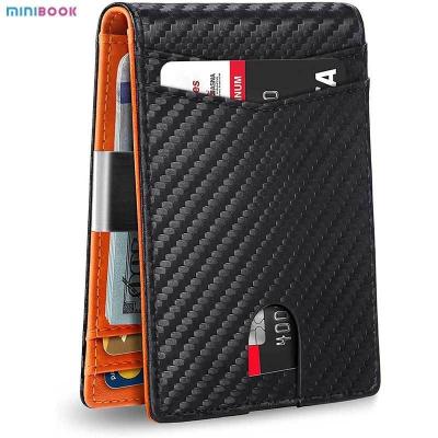 Cina Men's Genuine Leather Wallets with RFID Blocking Credit Card Holder Low MOQ Mix Models in vendita