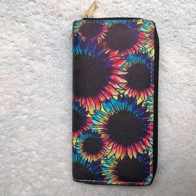 Customizable Cow Print Aztec Cactus Smart Wallet for Western Style Fashion