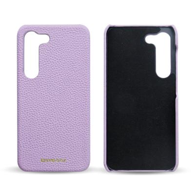 Cina Cassa per telefono in pelle originale impermeabile per Samsung Galaxy S23 Ultra in vendita