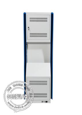 중국 19 인치 지면 대 광고 선수 상호 작용하는 간이 건축물 디지털 방식으로 Signage 와이파이 lcd 판매용