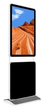 중국 43 인치 Lcd Rotatiing 간이 건축물 디지털 방식으로 Signage 광고 전시 1920*1080 해결책 판매용