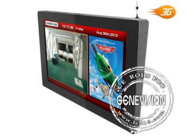 China Pantalla de visualización de la señalización de la red 3G Digitaces del 4:3 para el soporte constructivo de la pared en venta