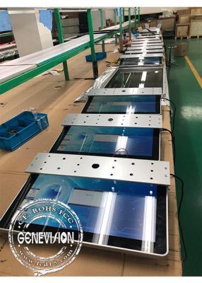 China taxi a prueba de choques de montaje en el techo LCD Media Player Wifi teledirigido de la señalización de Digitaces del autobús de 21.5inch Android en venta