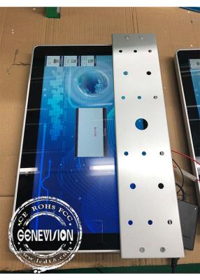 China taxi a prueba de choques de montaje en el techo LCD Media Player Wifi teledirigido de la señalización de Digitaces del autobús de 21.5inch Android en venta