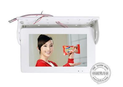 China Exhibición de la señalización de Digitaces del autobús del color/pantalla blancas del anuncio del sistema Lcd de Android con el módulo 4G en venta