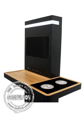 中国 空港 スマートフォン 無線充電ステーション 11.6インチ アンドロイド Wifi LCD 充電ケーブル付き広告ディスプレイ 販売のため