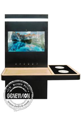 中国 空港 スマートフォン 無線充電ステーション 11.6インチ アンドロイド Wifi LCD 充電ケーブル付き広告ディスプレイ 販売のため