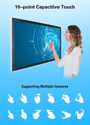 China 43" Wandmontage Android Wifi Digital Signage Display mit CMS Cloud Server zu verkaufen