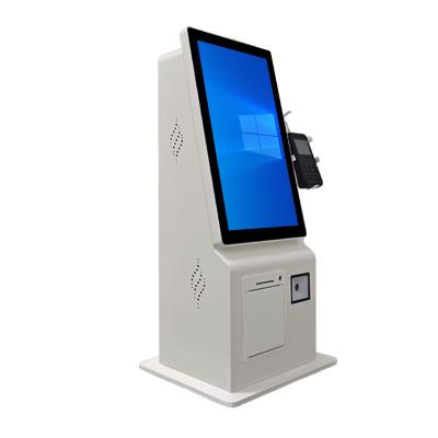 중국 15.6인치 카운터탑 프린터 QR 코드 스캐너 셀프 서비스 주문 기기 POS 포함 판매용