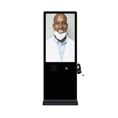 China 43-Zoll-LCD-Heilpflege Krankenhaus Zwei-Wege-Intercom Interaktiver Kiosk Wifi Touchscreen Kiosk zu verkaufen