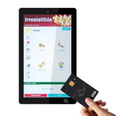 China 21.5 inch Touchscreen Display Tap To Pay NFC Contactless Payment Self Service Kiosk for sale