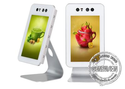 China 10,1” máquinas del pago de la posición del servicio del uno mismo de la cámara del reconocimiento de cara de la señalización 3D de Digitaces del quiosco de la pantalla táctil en venta