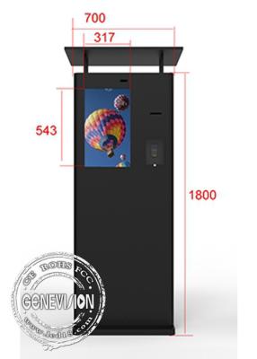 China Lêndeas IP65 1500 22" quiosque do serviço do auto do tela táctil de PCAP com câmera à venda