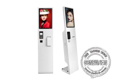 중국 21.5 인치 독립형 자급식 결제 터치스크린 키오스크 판매용