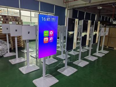 China Iboard 19 years factory Wholesale 23.8 27 32 inch Floor Standing Digital Signage Display Advertising Floor Standing Kiosk Capacitive Touch With Android Or Windows System for indoor advertising for sale