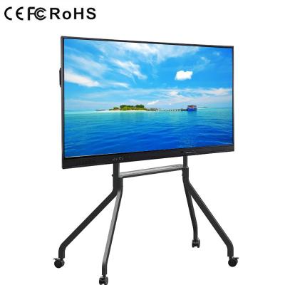China UHD 4K Interaktiver Touchscreen Monitor Zero Gap Glas Smart TV Whiteboard mit All in einem Computer zu verkaufen