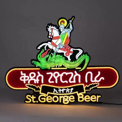 Cina Satom ha personalizzato la marca della bevanda dell'alcool ha condotto Logo Neon Sign in vendita