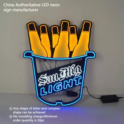 Cina Insegna al neon dinamica della luce della bevanda dell'alcool della birra di effetto della luce di Satom in vendita