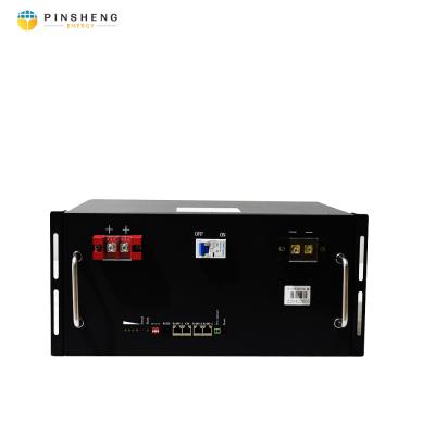 China LiFePO4 Battery Pack Solar Energy Storage Battery with 0-55°C Operating Temperature Customized Size and CAN RS-232 Rs485 Communication Port for sale
