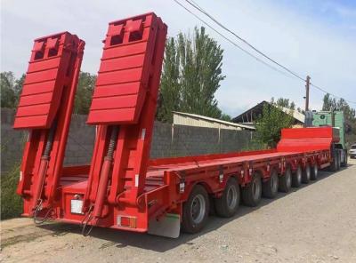 Κίνα 20ft/40ft Container Lowbed Semi Trailer για Wosheng 3/4/5/6 Άξονες και βαρύ εξοπλισμό προς πώληση