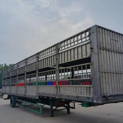 Κίνα Πώληση εξατομικευμένο 3 άξονες 20-40tons υψηλό φράχτη ημικυριό για ζώα κτηνοτροφίας προς πώληση