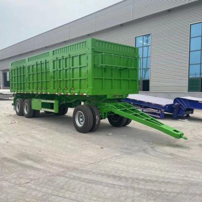 中国 客の要求 2 軸 20FT トラバー カーゴ フェンス 半トレーラー 販売のため