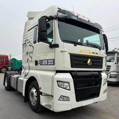China Second Hand SITRAK G7 480hp AMT Gearbox 6x4 Type Disk Brake Truck Head Tractor Trailer for sale