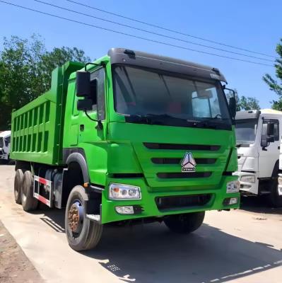 中国 中古 HOWO 6X4 ロシアへの鉱山用ダンプトラック 手動窓と貨物タンク 5.3-6.2M 販売のため