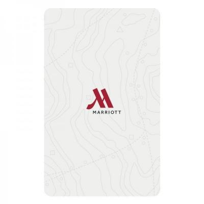 Cina la carta chiave astuta dell'hotel di 13.56Mhz RFID ha glassato la carta impermeabile di Access dell'hotel in vendita