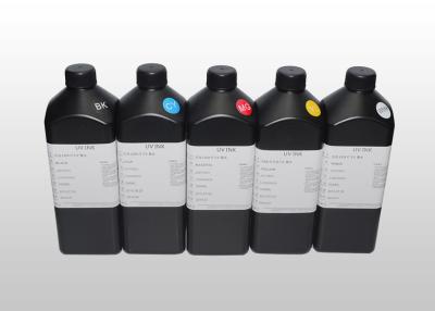 China CMYK en Witte Kleurenstp UVinkt voor UVdrukmachine met STP-Drukhoofden Te koop