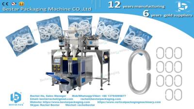 China Shower curtain rings automatic counting packing machine for sale