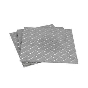 China 201 202 302 430 prägten kariertes Platten-Blatt kaltwalzten Tröpfchen 0.3mm zu verkaufen