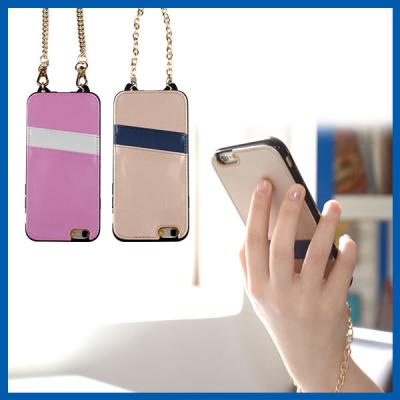 中国 カード スロットのホールダーが付いている超細い 4.7 インチの携帯電話の箱の札入れ 販売のため