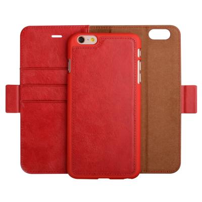 China O telefone in-folio da aleta encaixota o telefone destacável magnético Shell protetor para Apple à venda