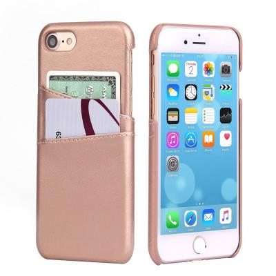 China Caixas à prova de choque do couro do telefone celular do plutônio + do TPU para a aprovação do GV do Apple iPhone 7 à venda