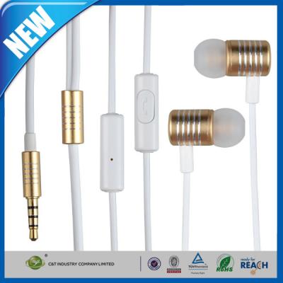 Cina Spina universale Mic di groviglio 3.5mm della cuffia o del trasduttore auricolare del metallo per Iphone 6 in vendita