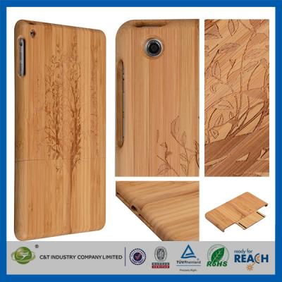 Cina Il telefono cellulare di legno di bambù naturale dell'albero di Natale della ciliegia riveste la pelle per retina dell'aria di Ipad la mini in vendita