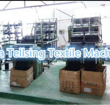 China compañía de calidad superior Tellsing de China de la máquina de la correa el elástico de 300m m para la fábrica de la tela de materia textil en venta