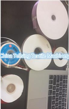 China Máquina que arrolla de Tellsing de la buena calidad en las ventas para la cinta, las correas, la cinta, la raya, el riband, la banda, la correa, la cinta elástico etc. en venta