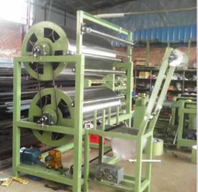 China 2 cilindros de calidad superior que acaban y starching la calefacción eléctrica de la máquina para la cinta de la cremallera, cordón de la cinta, honda de las correas en venta