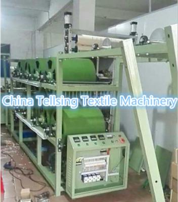 China 8 cilindros de calidad superior que acaban y starching la calefacción eléctrica de la máquina para la cinta de la cremallera, cordón de la cinta, honda de las correas en venta