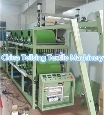 China 8 cilindros de calidad superior que acaban y starching la calefacción eléctrica de la máquina para la cinta de la cremallera, cordón de la cinta, honda de las correas en venta