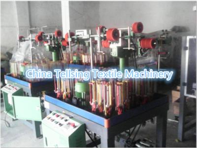 China proveedor elástico de calidad superior de China de la máquina del trenzado de la cuerda tellsing para hacer la correa, la tira, la honda, el cordón, la correa, la banda, la cinta etc. en venta