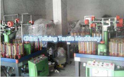 China proveedor elástico de calidad superior de China de la máquina del trenzado de la cuerda tellsing para hacer la correa, la tira, la honda, el cordón, la correa, la banda, la cinta etc. en venta
