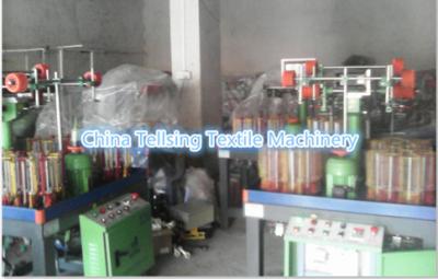 China proveedor elástico de calidad superior de China de la máquina del trenzado de la cuerda tellsing para hacer la correa, la tira, la honda, el cordón, la correa, la banda, la cinta etc. en venta